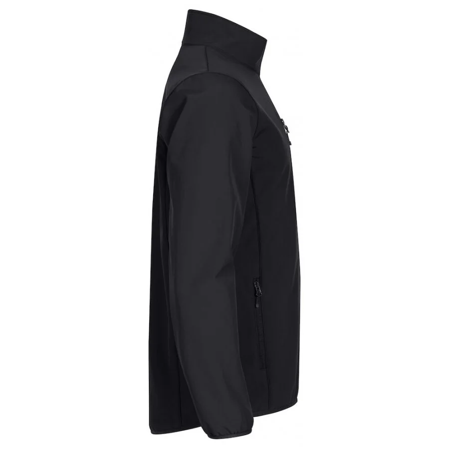 Clique Classic Softshell Jacket Heren Zwart Kopen bij CDM Bedrijfskleding | Snelle Levering