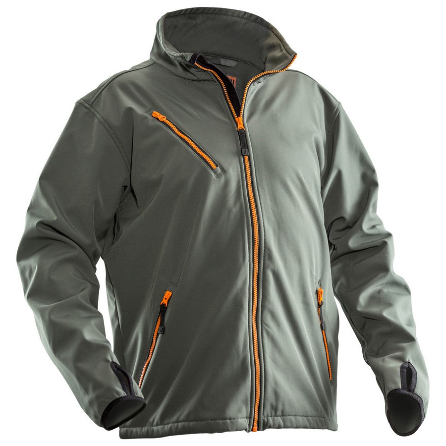 Jobman 1201 Light Softshell Jacket Donkergrijs Online kopen | 9,2 Review